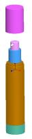 China Plastic Airless Vacuum Cosmetic Travel Container 30ml 60ml for Serum Lotion Cream for sale