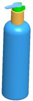 China Large Capacity 200ml/250ml/400ml Lotion Pump Bottle with Precise Dispenser and Leak-Proof Design for sale