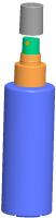 China Travel Home Glass Lotion Bottle Leak Proof 100ml with Precise Pump Dispenser for sale