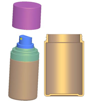 China Smooth Pump Empty Plastic Lotion Bottles 50ml 75ml 100ml 120ml 150ml for sale