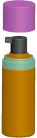 China Custom Printing Plastic Lotion Pump Bottle Leak Proof 50ml 75ml 100ml 120ml 150ml for sale