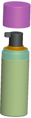 China Custom Printing Plastic Lotion Pump Bottle Leak Proof 50ml 75ml 100ml 120ml 150ml for sale