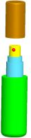 China 12ml Leak-Proof Small Plastic Lotion Bottle with Flip-Top Cap for Travel and Skincare for sale
