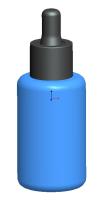 China Essential Oil Plastic Empty Bottle With Dropper 30ml 50ml 80ml for sale