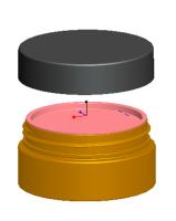 China Lightweight PP Cosmetic Jar 100ml 120ml 200ml 250ml 300ml Cream Container for sale