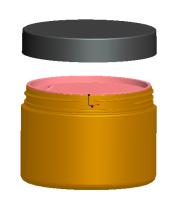 China Lightweight PP Cosmetic Jar 100ml 120ml 200ml 250ml 300ml Cream Container for sale