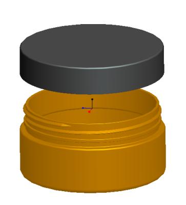 China Good Sealing PP Cosmetic Container Shatterproof 240ml 350ml 900ml for sale