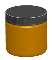 China Good Sealing PP Cosmetic Container Shatterproof 240ml 350ml 900ml for sale