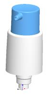 China PP Material Airless Cosmetic Pump M14 M18/410 M20/410 Leakage Proof for sale