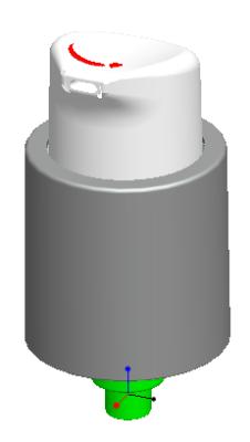 China M20/410 All Plastic PP Cosmetic Airless Pump Leakage Proof for Lotion Dispensing for sale