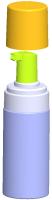 China PP Travel Foam Pump Bottle With Cap Leakproof 100ml 150ml for sale