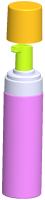 China Cylinder Cosmetics Foamer Pump Bottles 180ml 200ml 1.4cc Discharge Volume for sale