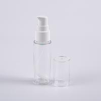 China Various Colors Round Shape 30ml PETG Lotion Bottle With Pump Travelling Use for sale