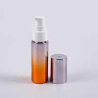 China Various Colors Round Shape 30ml PETG Lotion Bottle With Pump Travelling Use for sale