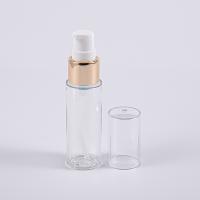 China Travelling PETG Lotion Bottle With Pump Thick Walled 20ml 30ml 40ml for sale