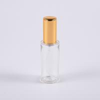 China Round PETG Airless Lotion Bottle 10ml For Travel Samples for sale