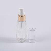 China Travelling Use 50ml PETG Ball Shape Bottle With Pump for sale