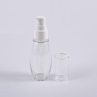 China Travelling Use 50ml PETG Ball Shape Bottle With Pump for sale