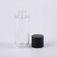 China Sample Gift PETG Cosmetic Bottles Sleek Round Clear 20ml for sale