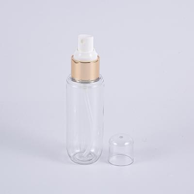 China Eco-Friendly Packaging 75ml Transparent PE Serums Toners Or Cleansers Bottles for sale