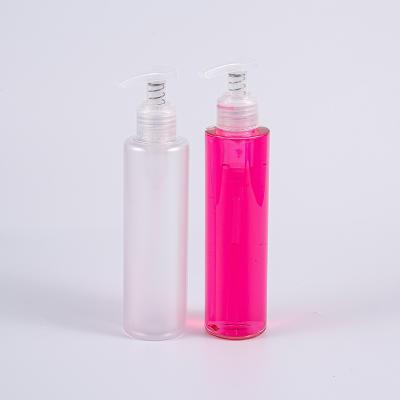 China Transparent PET Facial Toner Bottle 150ml for Skincare Cosmetic Formulations for sale