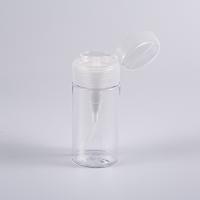 China Transparent PET Makeup Remover Bottles 120ml 200ml 300ml 500ml for sale