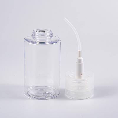 China Makeup Remover PET Lotion Bottle Recyclable Transparent 500ml for sale