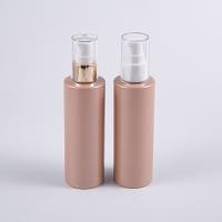 China Cosmetics PET Plastic Bottle 120ml With Sprayer Pump for sale