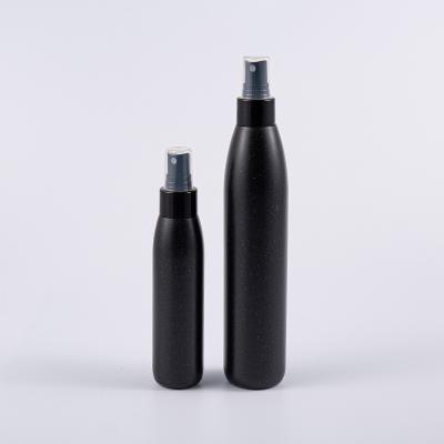 China 100ml & 250ml PE Bottle – Black with Pearl Finish plastic Pump Dispenser for sale