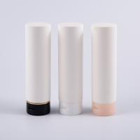 China White Soft Touch Round Inverted 180ml PE Hair Conditioner Cleansing Bottle With Flip Top Cap for sale