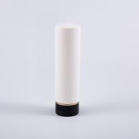 China White Soft Touch Round Inverted 180ml PE Hair Conditioner Cleansing Bottle With Flip Top Cap for sale