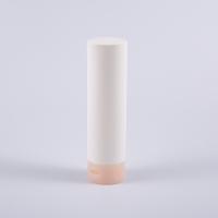 China White Soft Touch Round Inverted 180ml PE Hair Conditioner Cleansing Bottle With Flip Top Cap for sale