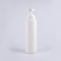 China White And Black Soft Touch Round Large Size 1000ml PE Cleansing Pump Bottle for sale
