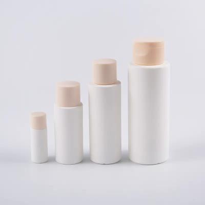 China Large Capacity Cosmetic Container for Skincare Products 200ml PE Softening Lotion Bottle with Wide Mouth Cap for sale