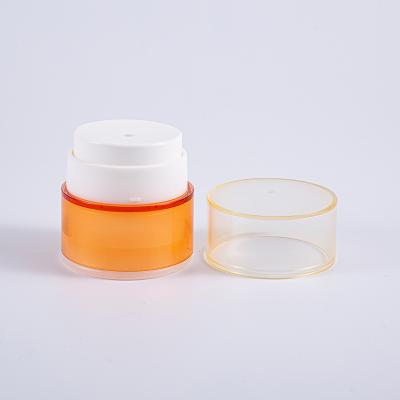 China Refillable 50ml Inner Valve Bag Vacuum Cream Jar for sale