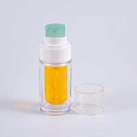 China Clear PETG Bottle With Multi-Layer Composite Inner Bag 30ml 50ml Vacuum Bottle With Pump for sale