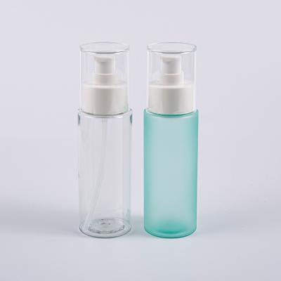 China 100ml Frost Finish Facial Toner Bottle with Chemical Resistance - Premium PET Cosmetic Bottle for sale