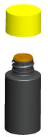 China Spill Proof Toner Plastic Bottle Refillable 20ml 30ml 50ml 120ml for sale