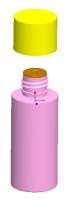 China Spill Proof Toner Plastic Bottle Refillable 20ml 30ml 50ml 120ml for sale