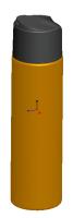China 250ml 300ml Plastic Toner Bottle Lightweight With Swing Cap for sale