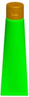 China 50ml 100ml 150ml Plastic Cosmetic Tube with Flip Top Cap for sale