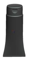 China 90ml 177ml Plastic Cosmetic Tube Lightweight With Flip Top Cap for sale