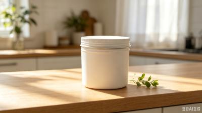 China Aluminum Cosmetic Jar Custom Logo 300ml Metal Cream Container Recyclable Airtight for sale
