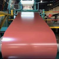 China 0.12-6.0mm Ppgl Steel Coil Corrosion Resistant Zinc Coated And Paint for sale