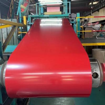 China PPGI Prepainted Galvanized Steel Coil Red White Green Color Ral 9002 9003 for sale