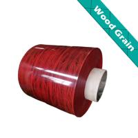 China 3003 Wood Grain Aluminum Coil Wood Aluminum Sheet For Kitchen Cabinet Panel for sale