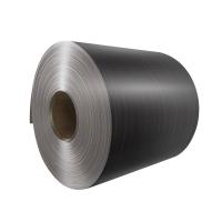 China PVDF Coating Dark Grey Silver Brushed Aluminum Coils for sale