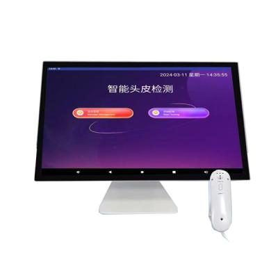 China SICAPU SCP-258 Hair Analyzer Machine with 18.5 Inch HD Screen, 200x Magnification and 32GB Storage for sale