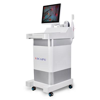 China Professional Salon Hair Scalp Machine 80W with 5-in-1 Technology and 15-inch HD Analyzer for Scalp Treatment for sale