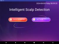 China 18.5 Inch HD AI Hair Scanner Machine with Android 10 OS and 8KG Portable Design for Professional Scalp Analysis for sale